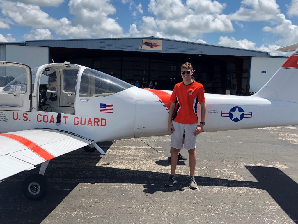 Area student takes flight – TMI Newsroom