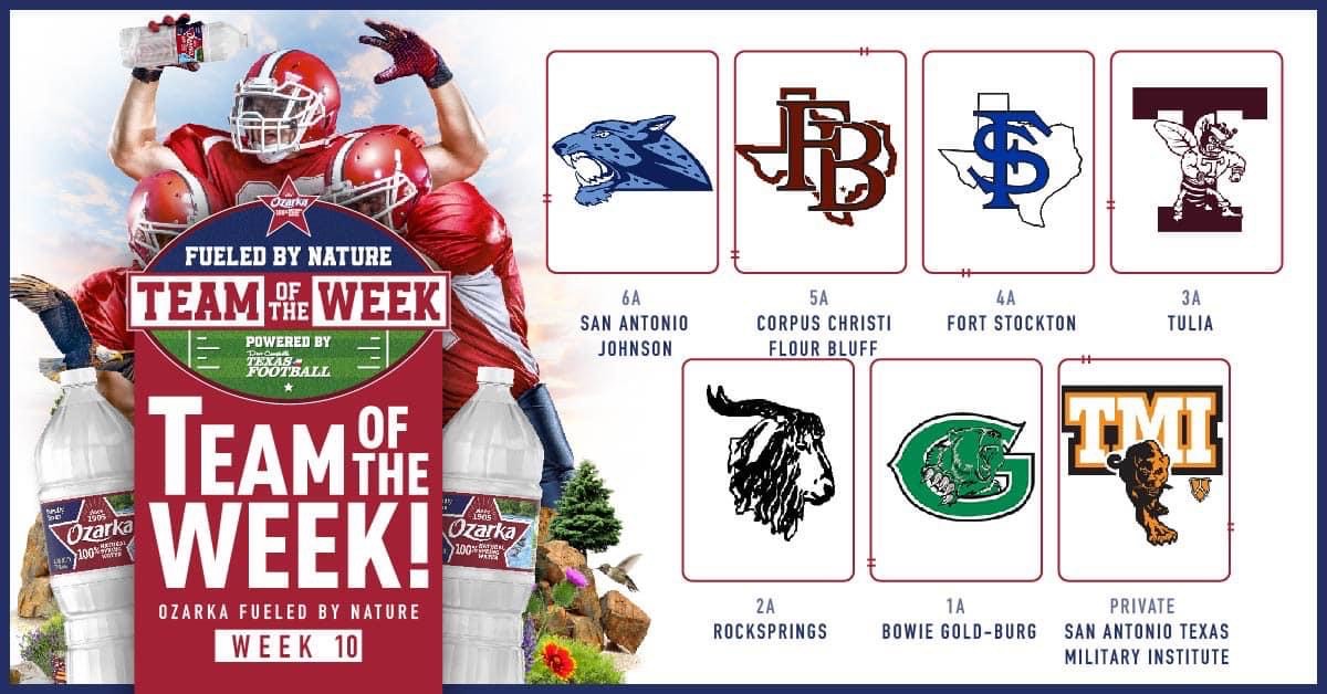 Panther Football District V, West Zone Champions, Team of the Week ...
